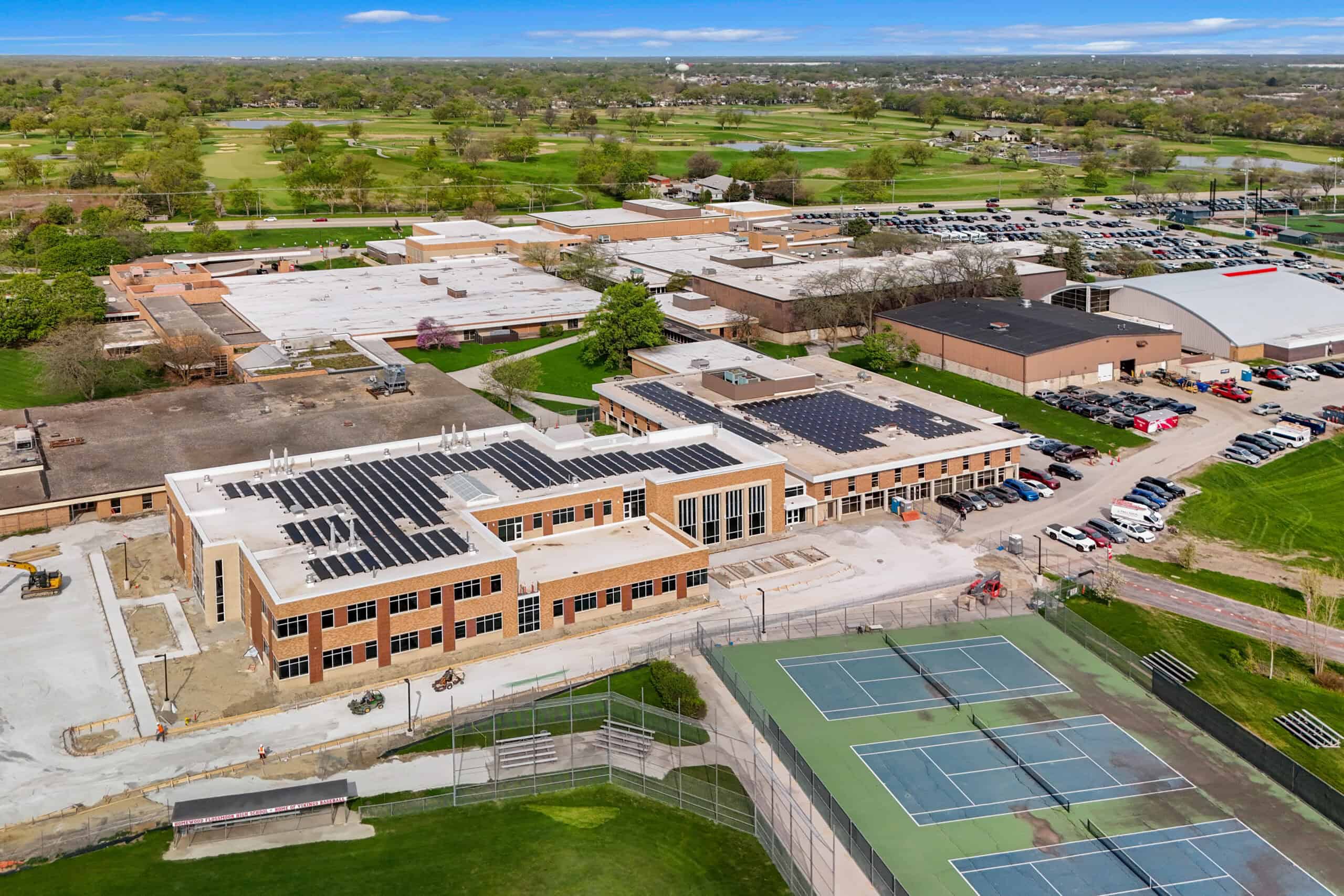 Homewood-Flossmoor High School Science Addition - Reed Construction